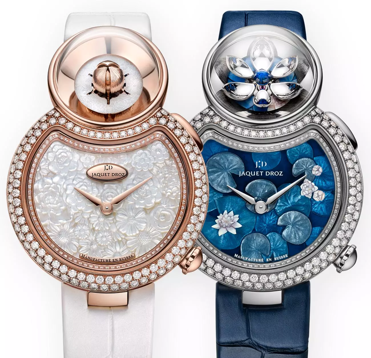 Jaquet Droz Lady 8 Blummenuhr 4976_1