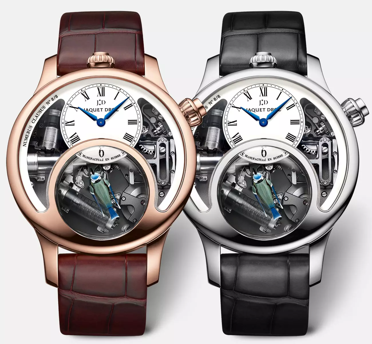 Jaquet Droz encantador relógio de pássaros para 2018 4977_3