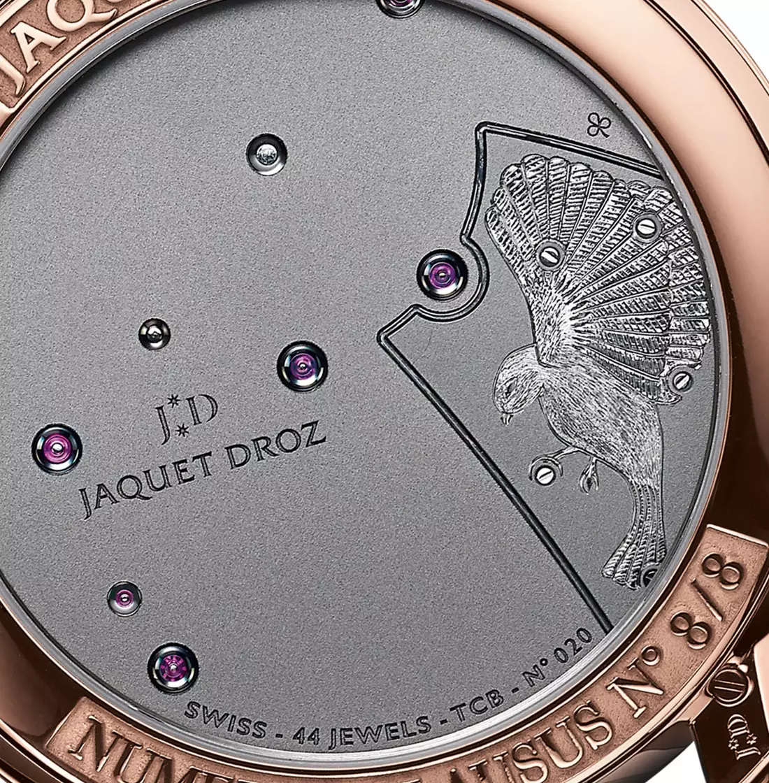 Jaquet Droz នាឡិកាបក្សីដ៏គួរឱ្យទាក់ទាញសម្រាប់ឆ្នាំ 2018 4977_6