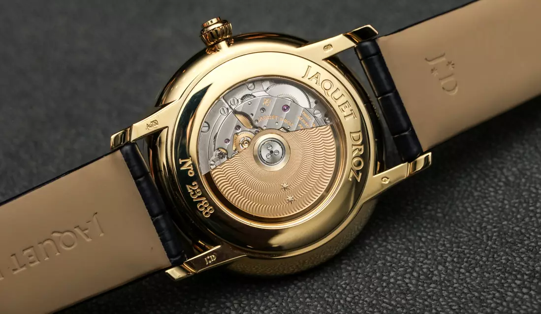 Jaquet Droz Grande Seconde အား ဂုဏ်ပြုသောအားဖြင့် လက်ဆွဲခြင်း ကြည့်ရှုပါ။ 4979_7