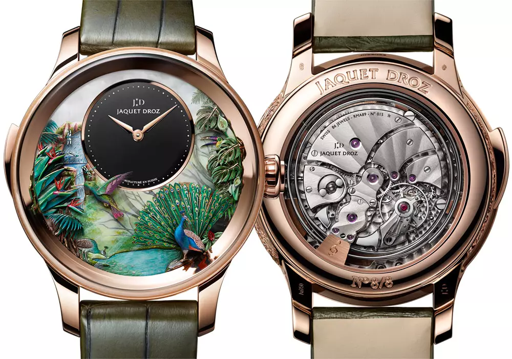 Jaquet Droz Tropical Bird Repeater laikrodis 4980_14