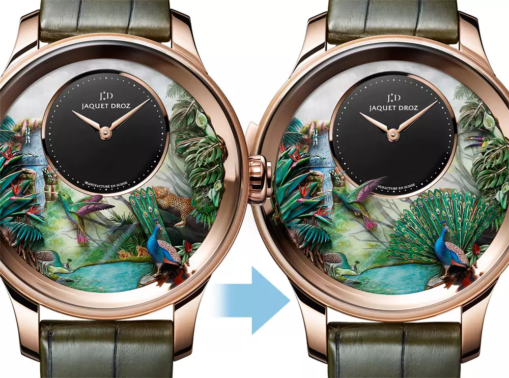 Jaquet Droz Tropical Bird Repeater laikrodis 4980_3