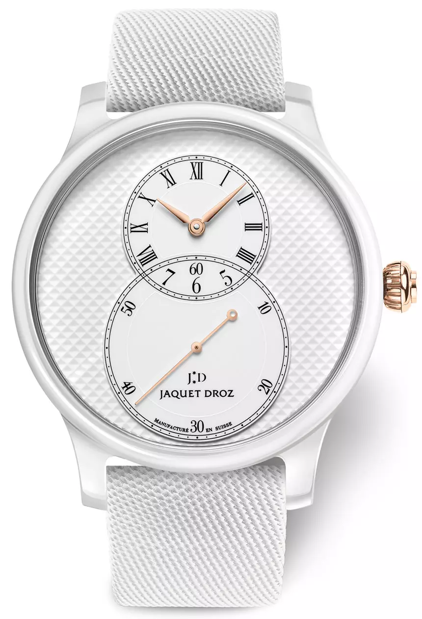 Jaquet Droz Grande Seconde Ceramic clous De Paris Watches 4981_2