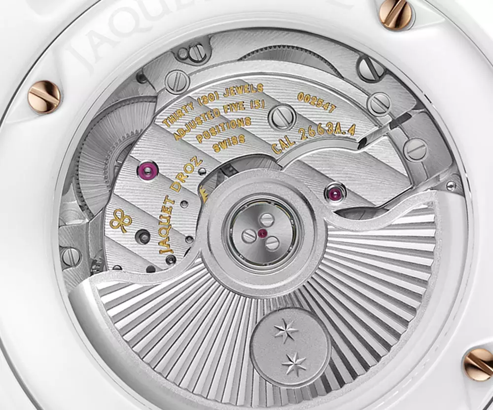 Jaquet Droz Grande Seconde Ceramic clous De Paris Watches 4981_5