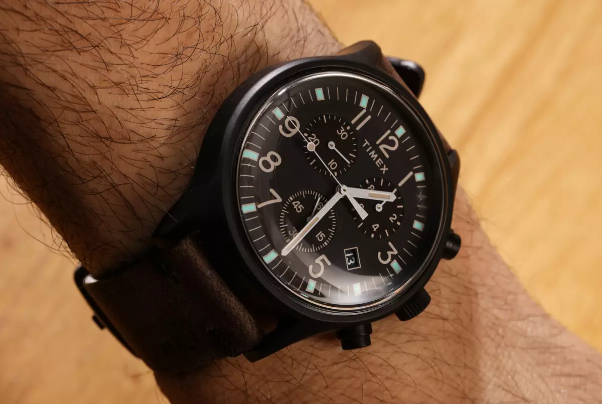 Timex MK1 Steel Chronograph 42mm Sheba Tlhahlobo | Leqephe la 2 la 2 49866_3