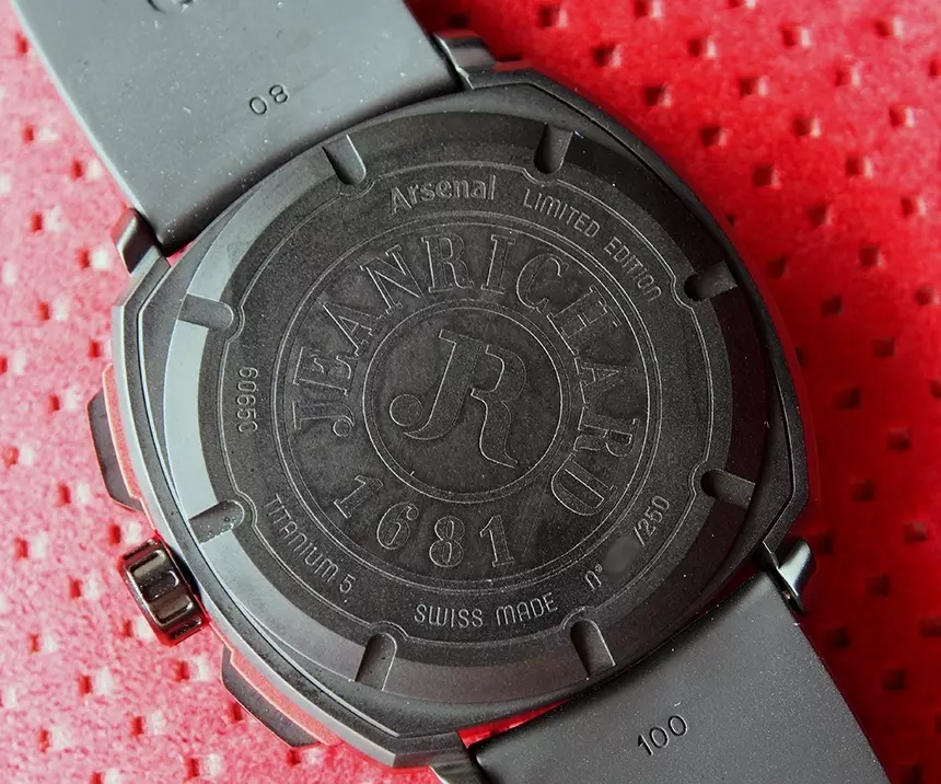 JeanRichard Arsenal Aeroscope Watch Caseback