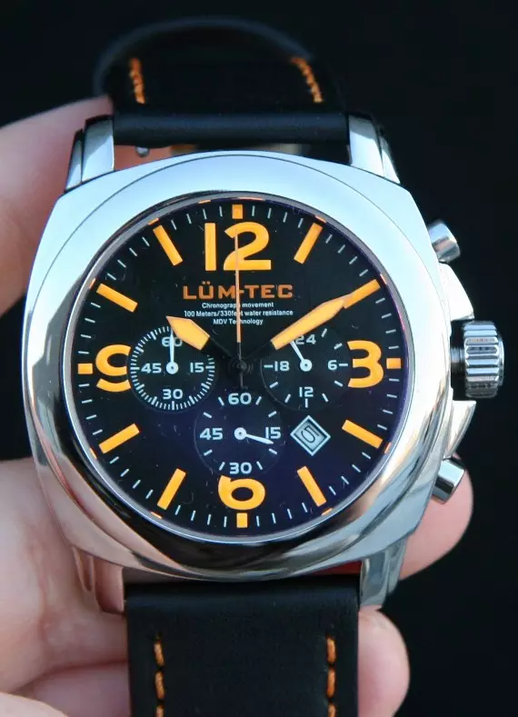 Ανασκόπηση ρολογιού The Real Orange Glow: LUM-TEC M3 50160_1