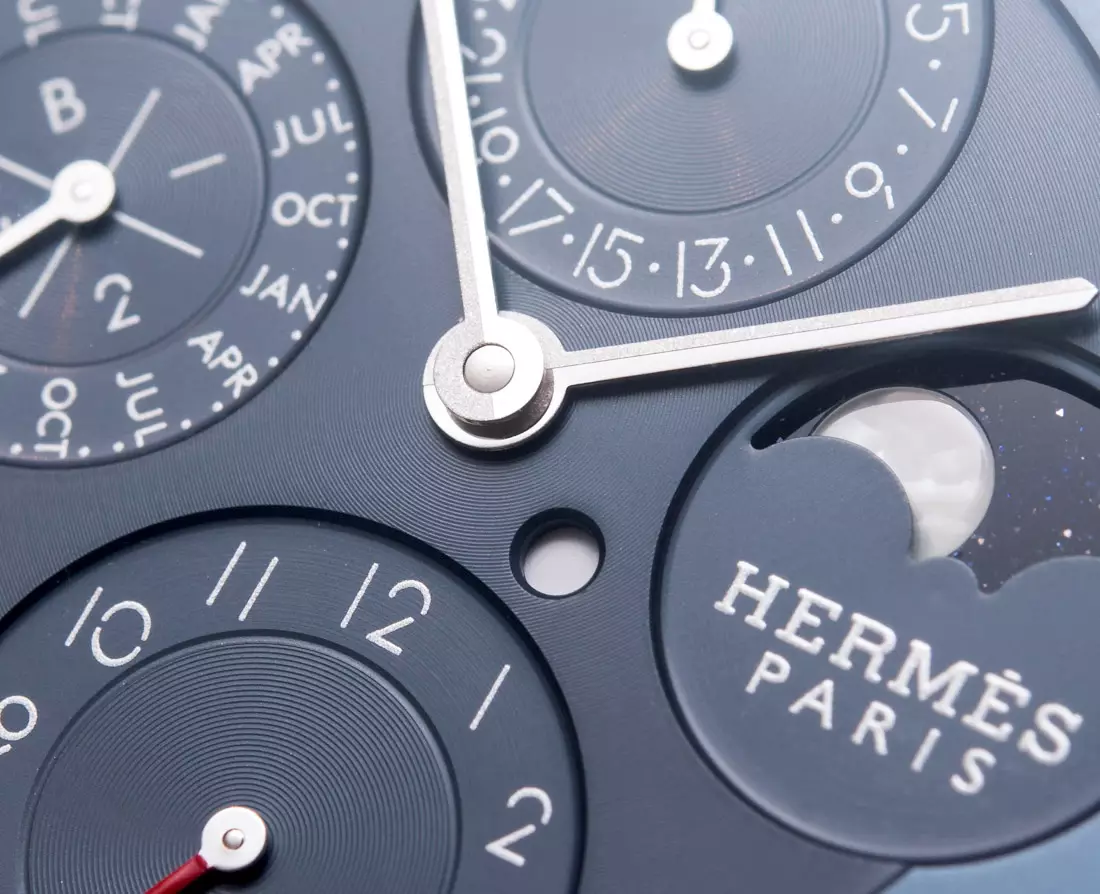 Hermès Slim d'Hermès Eterna Kalendaro Horloĝo Praktika 51446_4