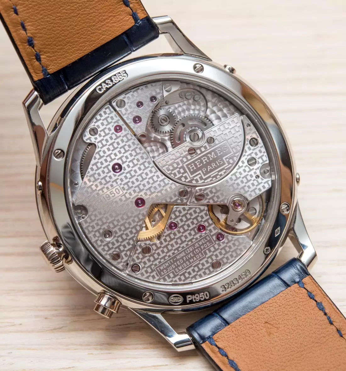 Jam Tangan Kalender Abadi Hermès Slim d'Herms 51446_9