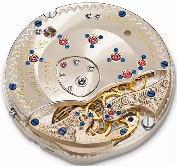 A. Lange & Söhne 165 Taona - Fanomezam-boninahitra an'i F.A. Lange Collection: Tourbograph 