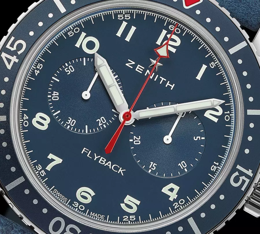 Ciferník Zenith Pilot Cronometro Tipo CP-2 USA Edition