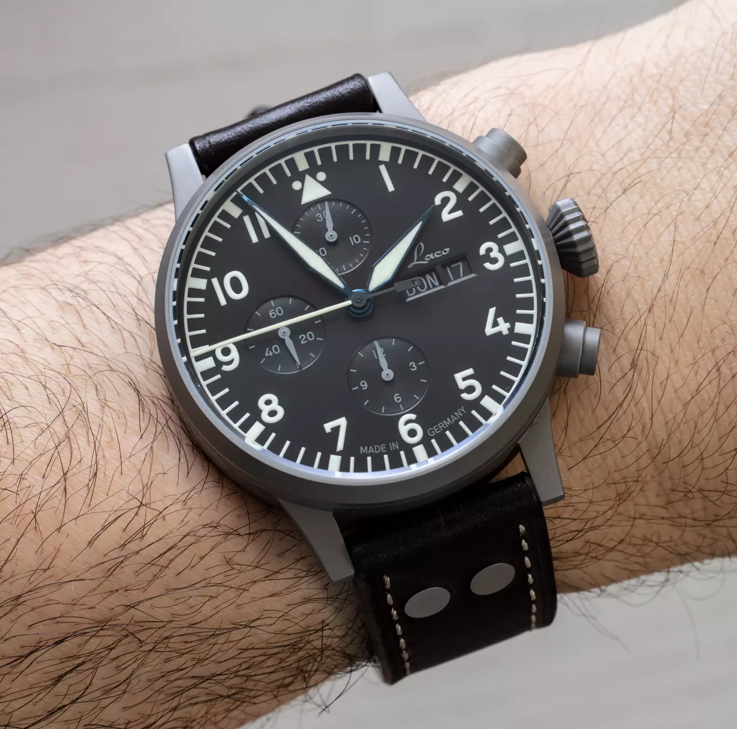 Se anmeldelse: Laco Munchen Pilot's Chronograph 5281_1