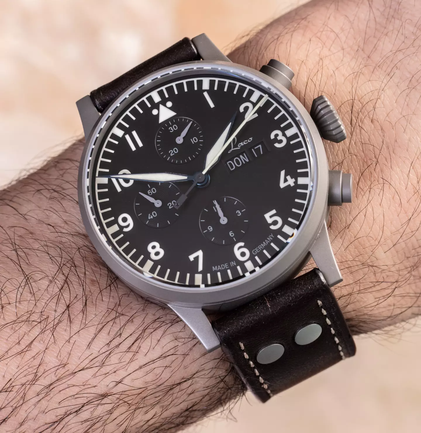 Buka Ukubuyekezwa: I-Laco Munchen Pilot's Chronograph 5281_7