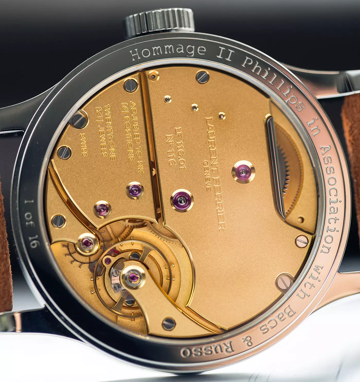 Laurent Ferrier annoncéiert Limited Edition Hommage II Watches 5308_4