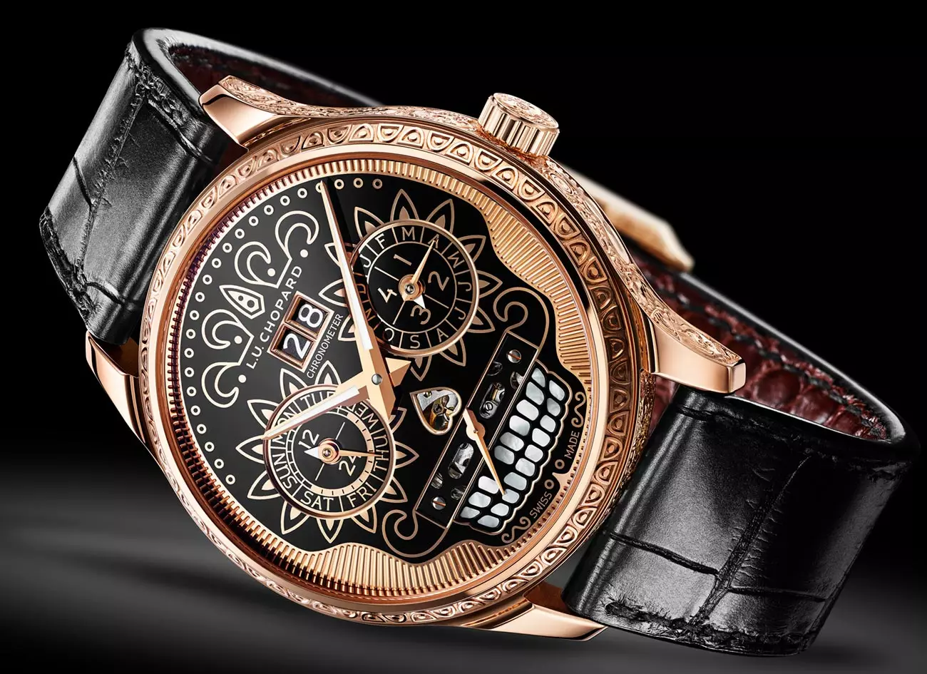 Relógio Chopard L.U.C Perpetual T Spirit Of 'La Santa Muerte' 53256_14