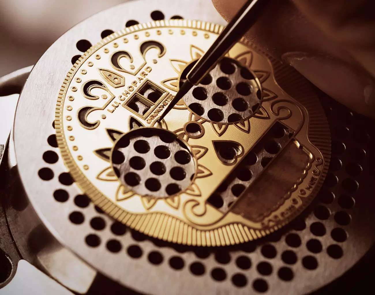 Laikrodžio „La Santa Muerte“ laikrodis „Chopard L.U.C Perpetual T Spirit“. 53256_9