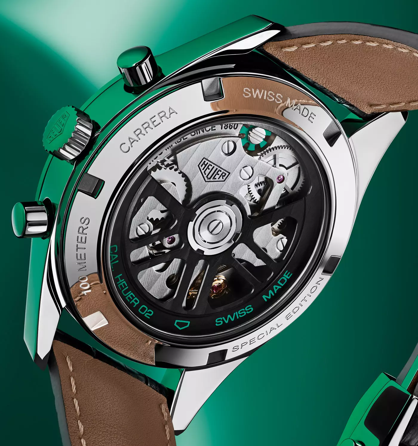 TAG Heuer dévoile une montre en édition spéciale Carrera Green 5335_4