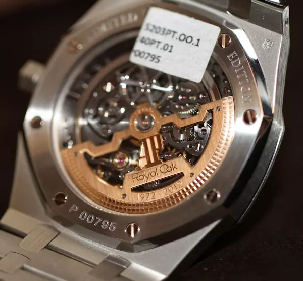 Audemars Piguet áttört extra vékony királyi tölgy karórák kézi kézre 53835_5