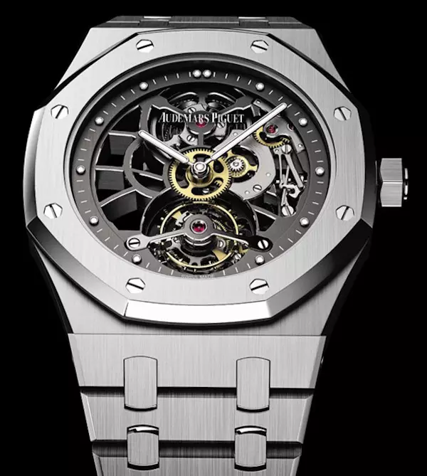 Audemars Piguet áttört extra vékony királyi tölgy karórák kézi kézre 53835_7