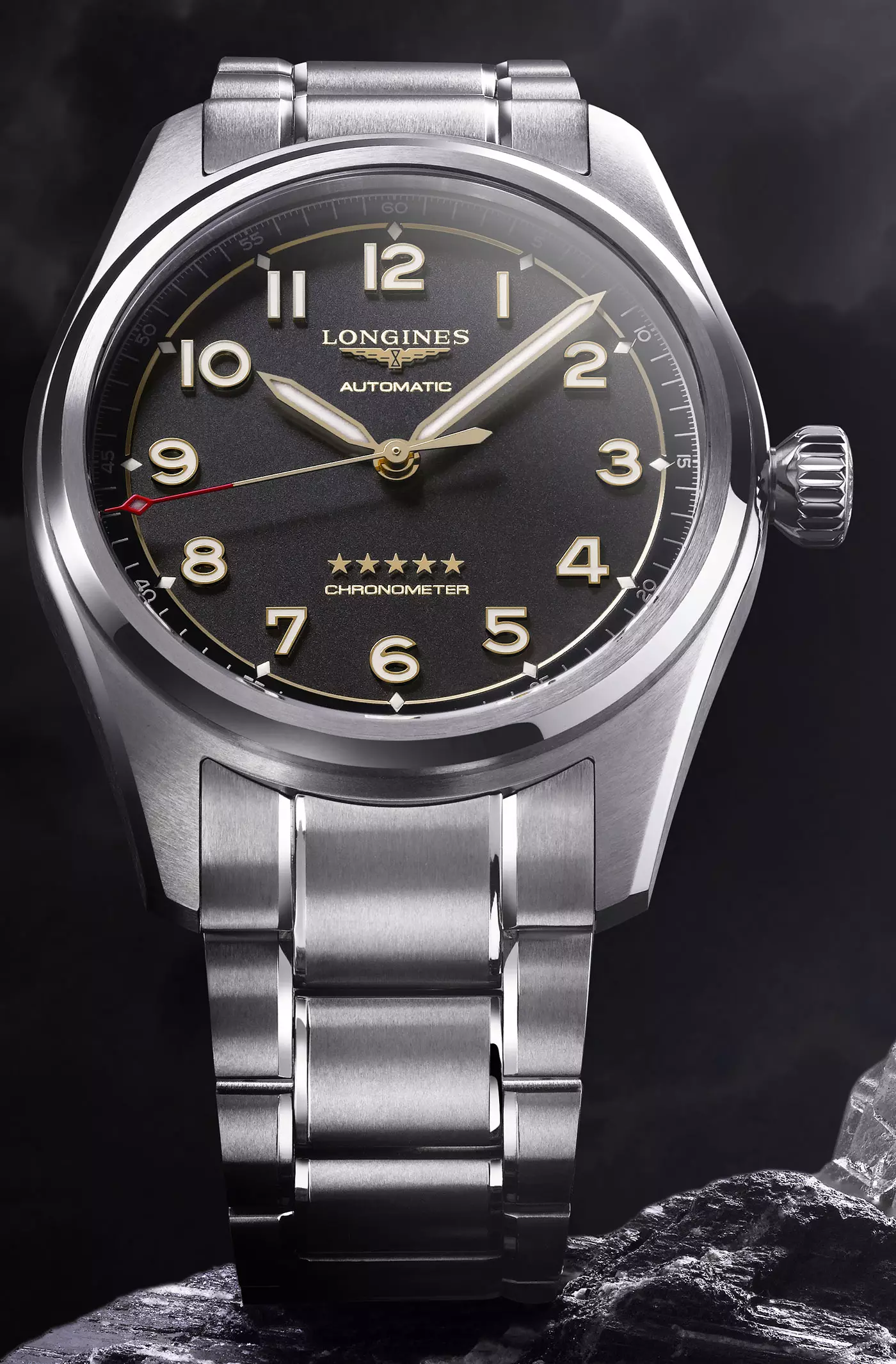 Longines דעבוטס נייַ גייסט וואַטשיז אין טיטאַניום 5405_1