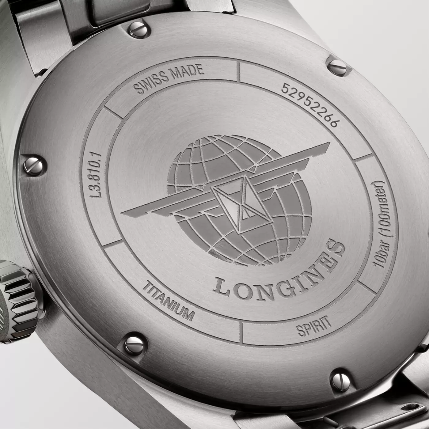 Longines debutearret nije Spirit Watches yn titanium 5405_4