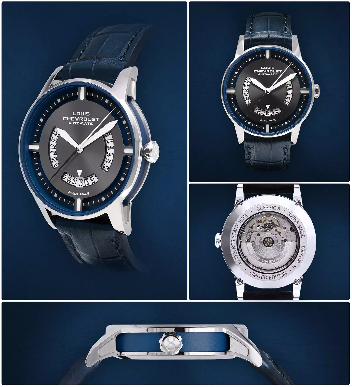 Louis Chevrolet Swiss Watches 推出全新瑞士製造“Classic 8”自動腕錶 5442_7