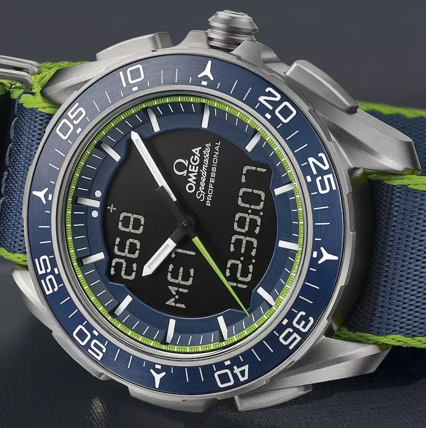 Omega-Speedmaster-Skywalker-X-33 Solar-Impulse-Limited Edition-blue-green-8