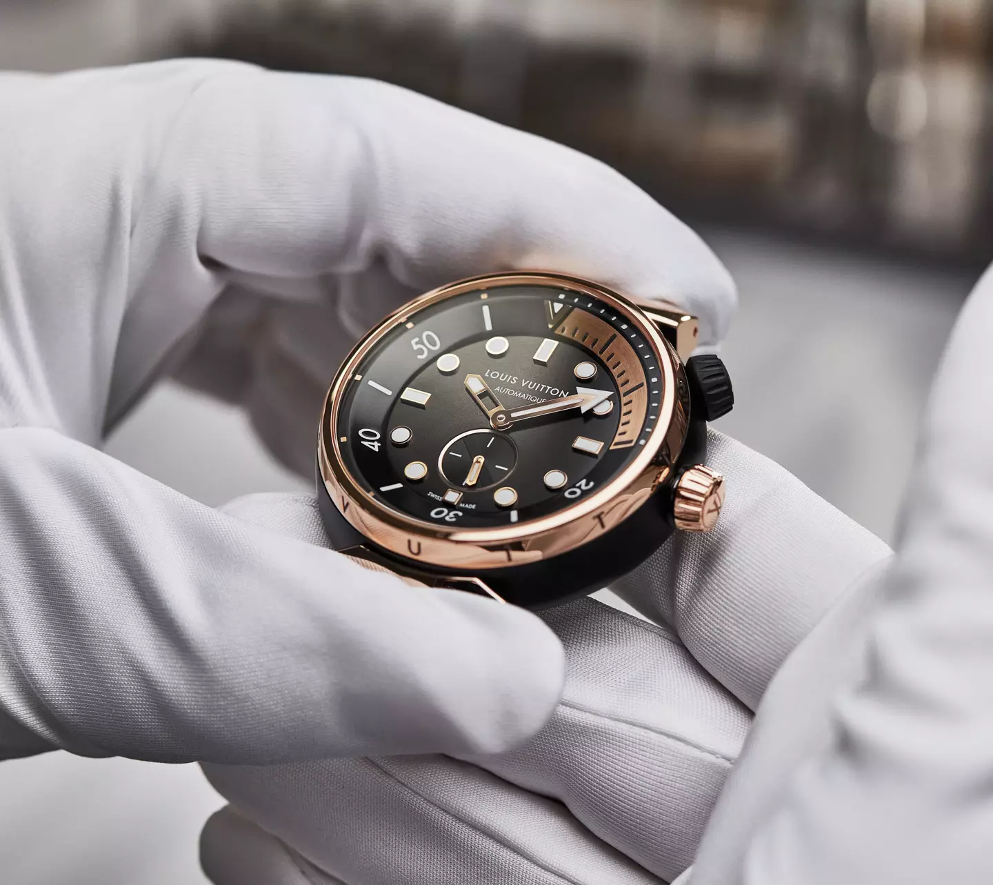 Hands-On: Louis Vuitton Tambour Street Diver Watch 5467_5