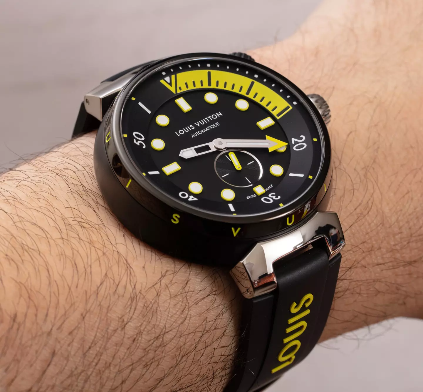 Pràctic: Louis Vuitton Tambour Street Diver Watch 5467_8