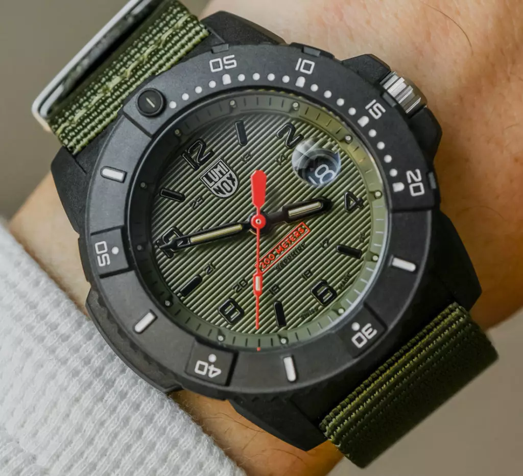 Luminox 3600 سیریز نیوی سیل واچ ہینڈ آن 5501_7