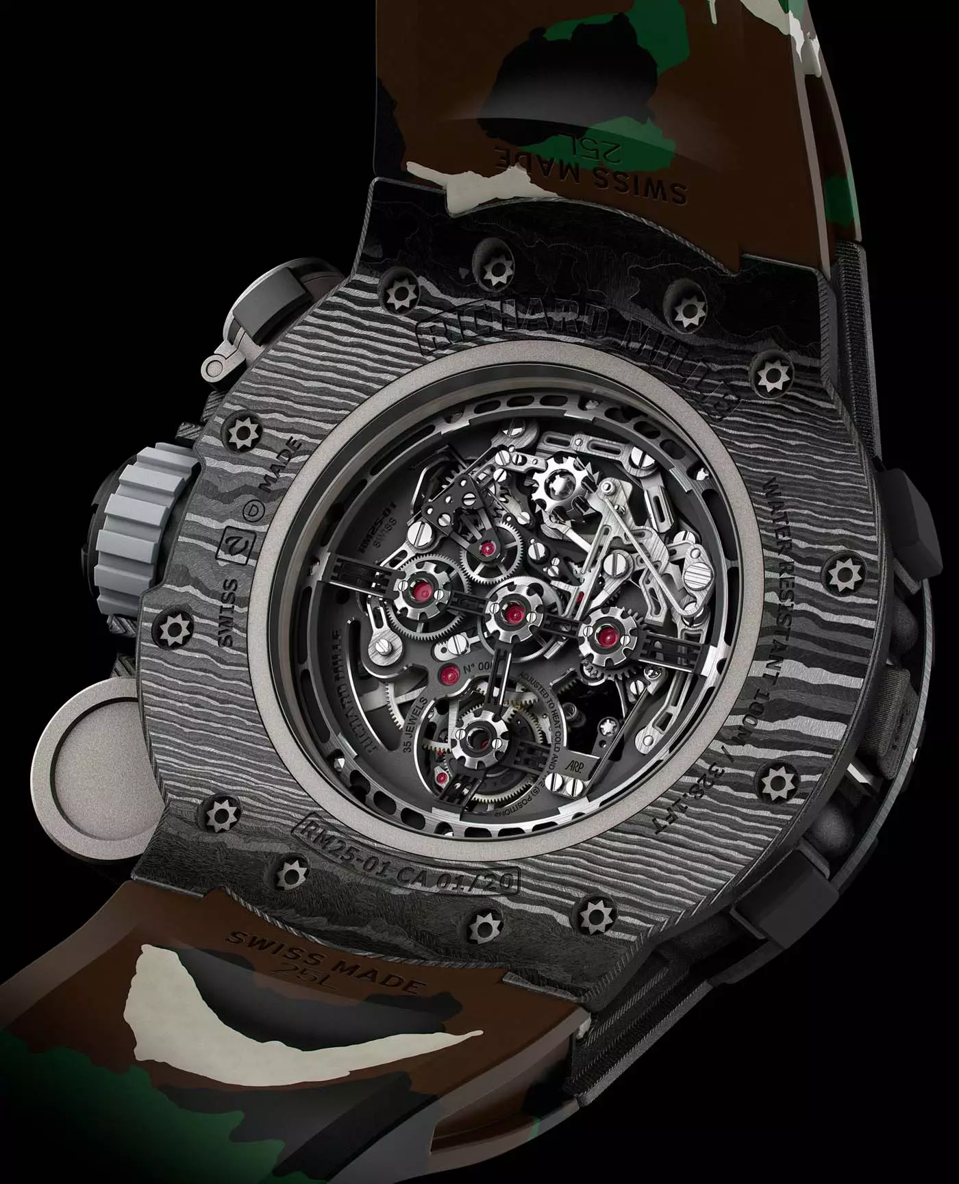 Richard Mille's New Million Dollar RM 25-01 Tourbillon Adventure Watch para Sylvester Stallone | Página 2 de 2 55284_3