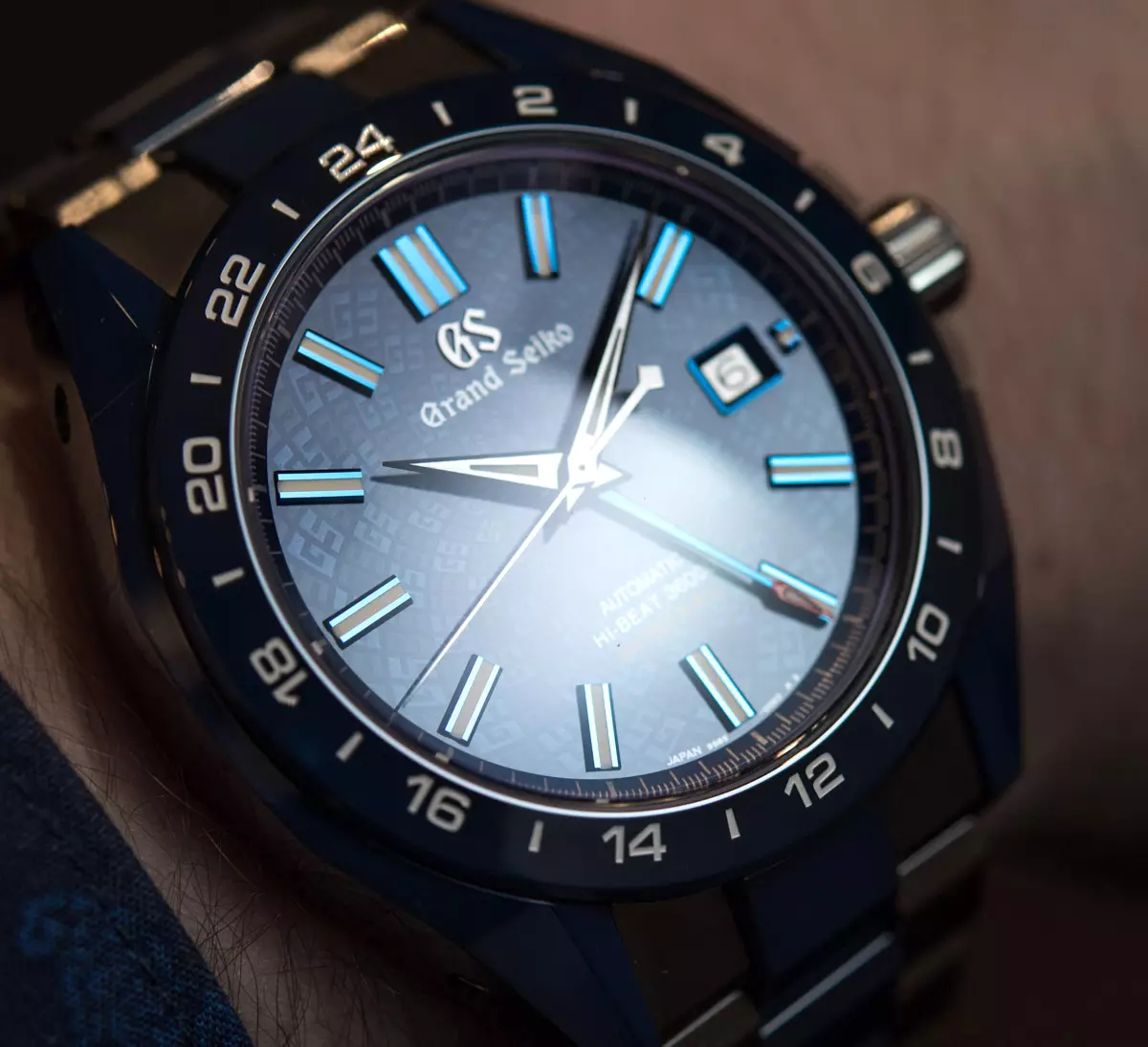 Grand Seiko Blue Ceramic Hi-Beat GMT 'Special' Məhdud Buraxılış SBGJ229-A Hands-On | Səhifə 2/2 55285_5