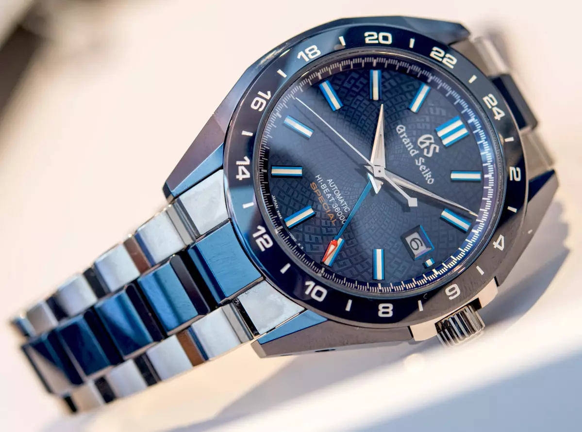 Grand Seiko Blue Ceramic Hi-Beat GMT 'Special' Məhdud Buraxılış SBGJ229-A Hands-On | Səhifə 2/2 55285_7