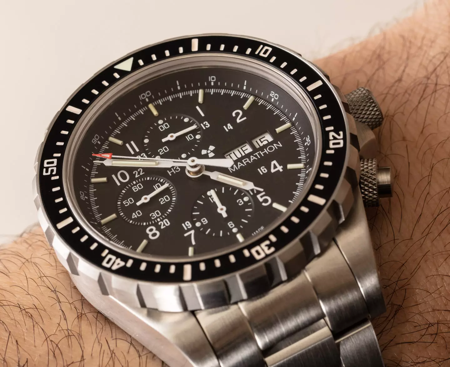 Horfa á umsögn: Marathon Jumbo Automatic Chronograph CSAR 5538_2