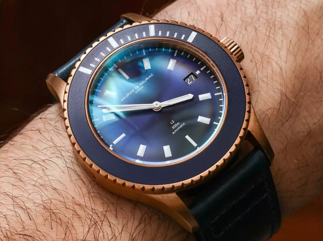 Maurice De Mauriac L2 Diver Bronze Watch Review 5598_1