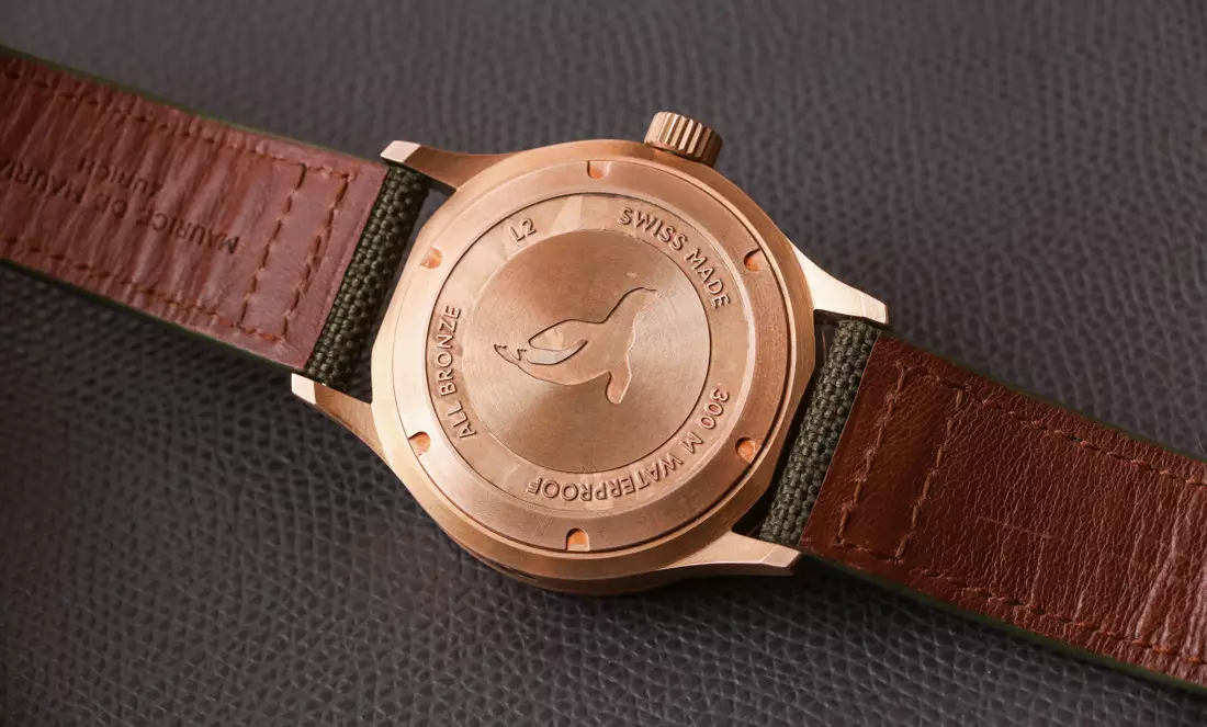 Maurice De Mauriac L2 Diver Bronze Watch Review 5598_3