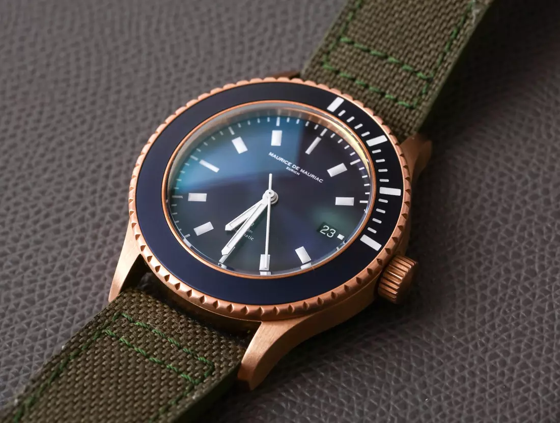 Recenze bronzových hodinek Maurice De Mauriac L2 Diver 5598_7