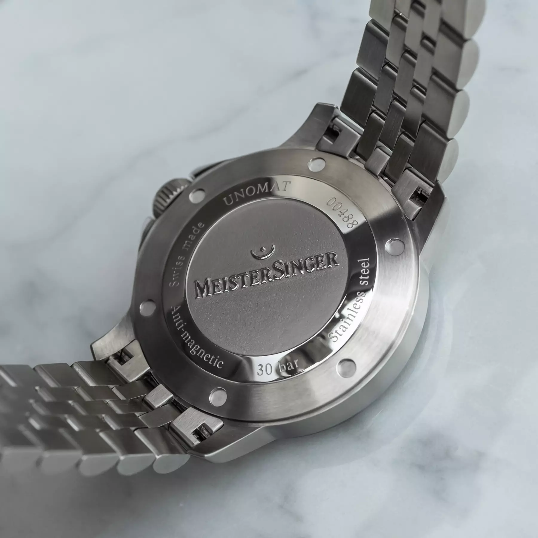 Meistersinger Toughens Säi klassesche Design Mat New Unomat Watch Serie 5638_8