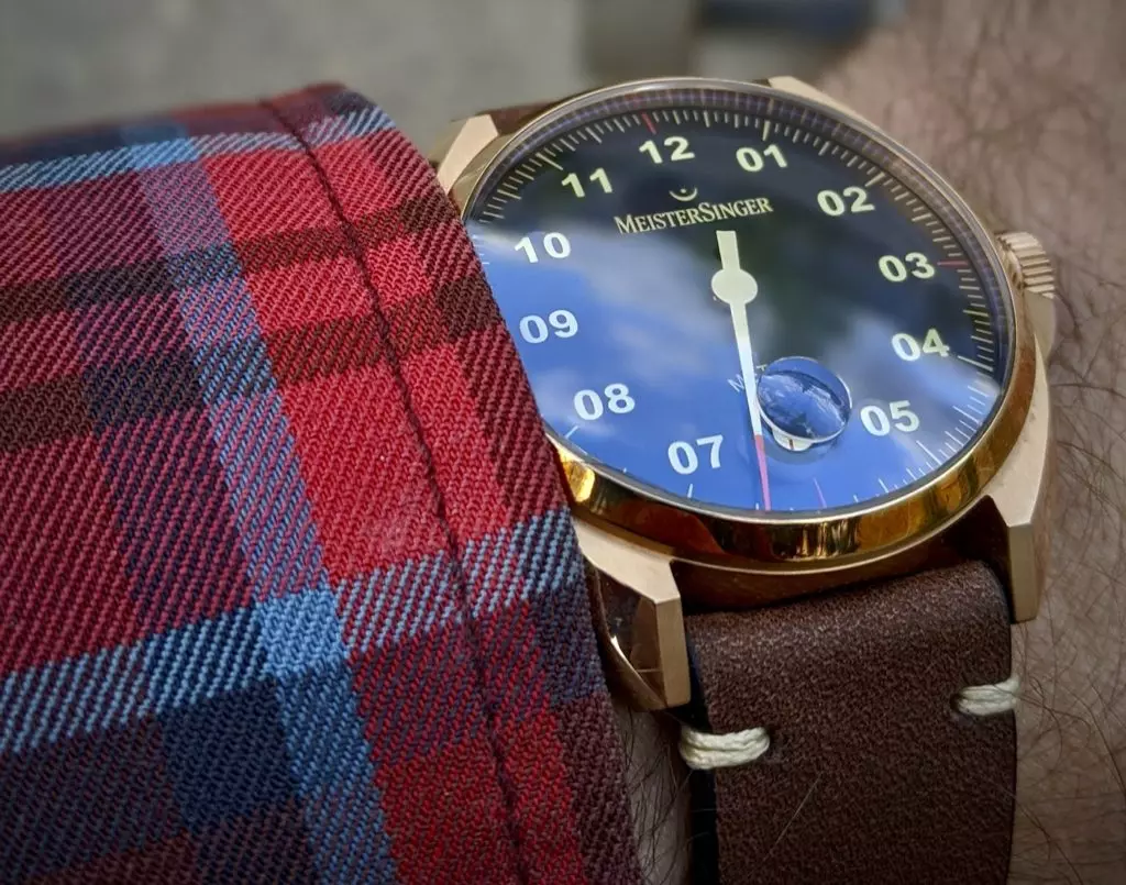 MeisterSinger Metris Bronze Watch Review 5641_3