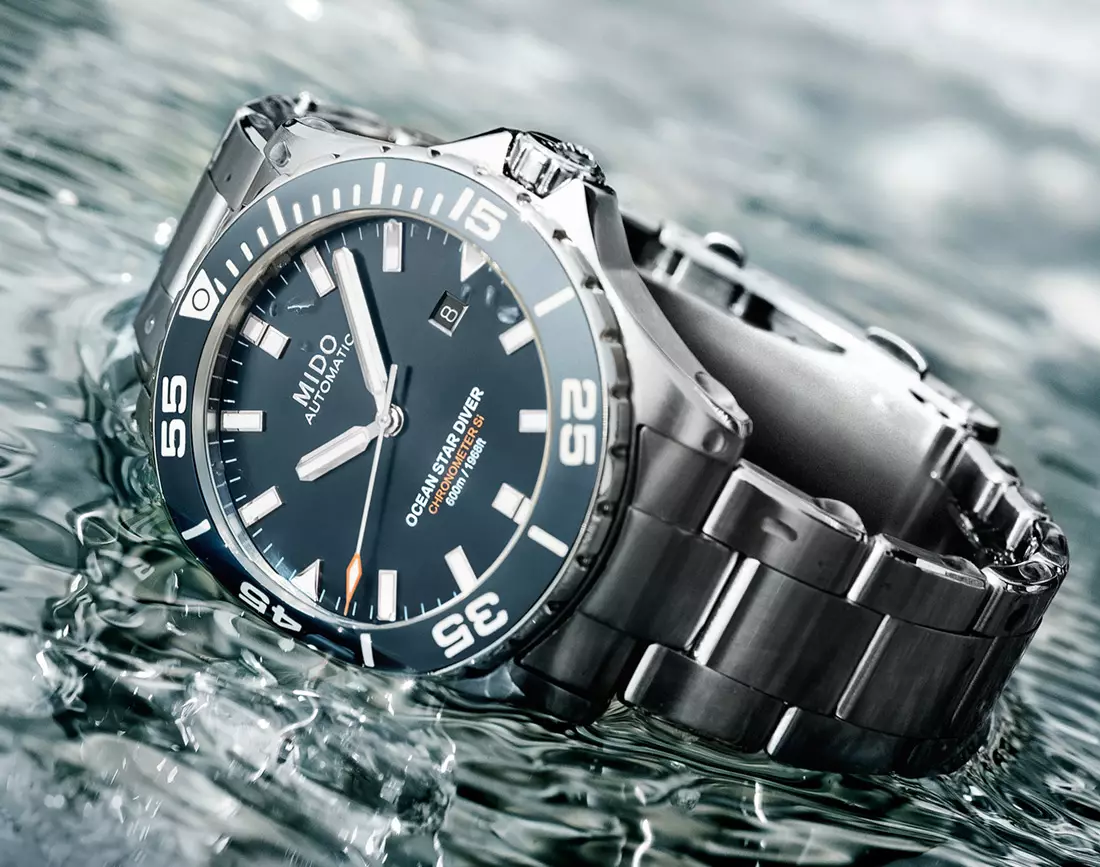 Laikrodis „Mido Ocean Star Diver 600“. 5683_1