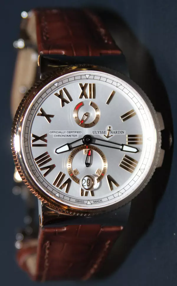 Ulysse Nardin Marine Chronometer Framleiðsla Watch Hand-On 57747_1