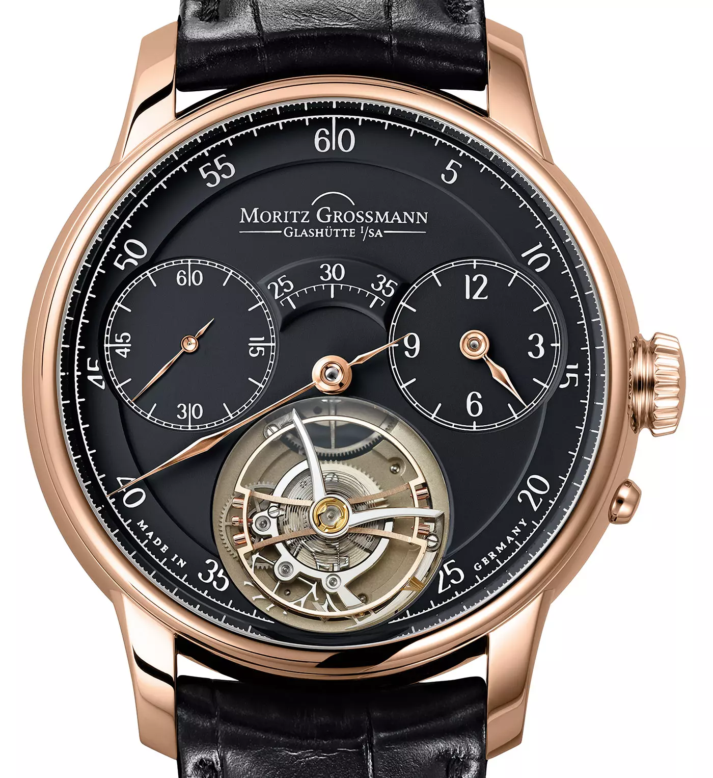 Moritz Grossmann przedstawia limitowaną edycję BENU Tourbillon Watch w kolorze różowego złota 5775_3