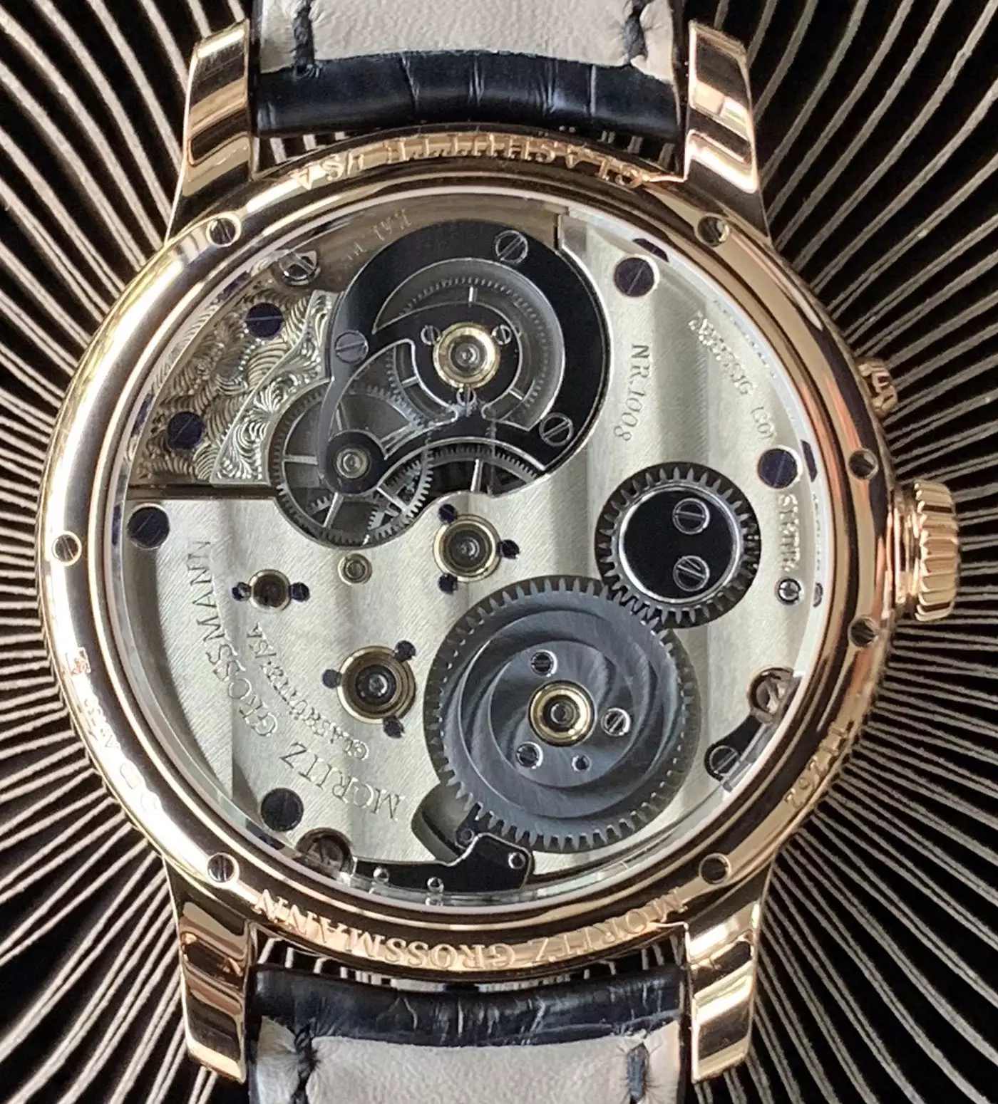 Moritz Grossmann przedstawia limitowaną edycję BENU Tourbillon Watch w kolorze różowego złota 5775_4