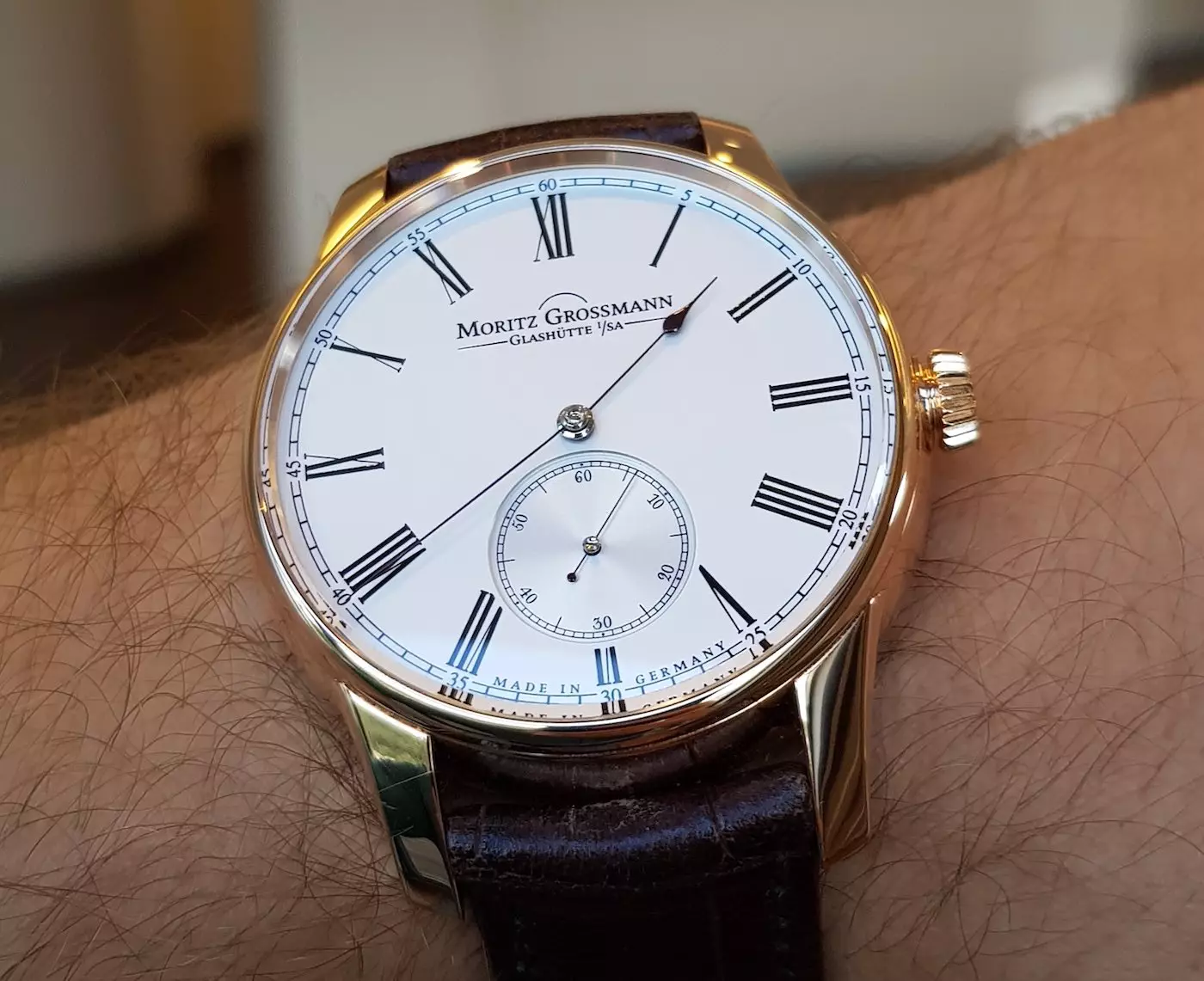 Відвідування годинникової фабрики Moritz-Grossmann