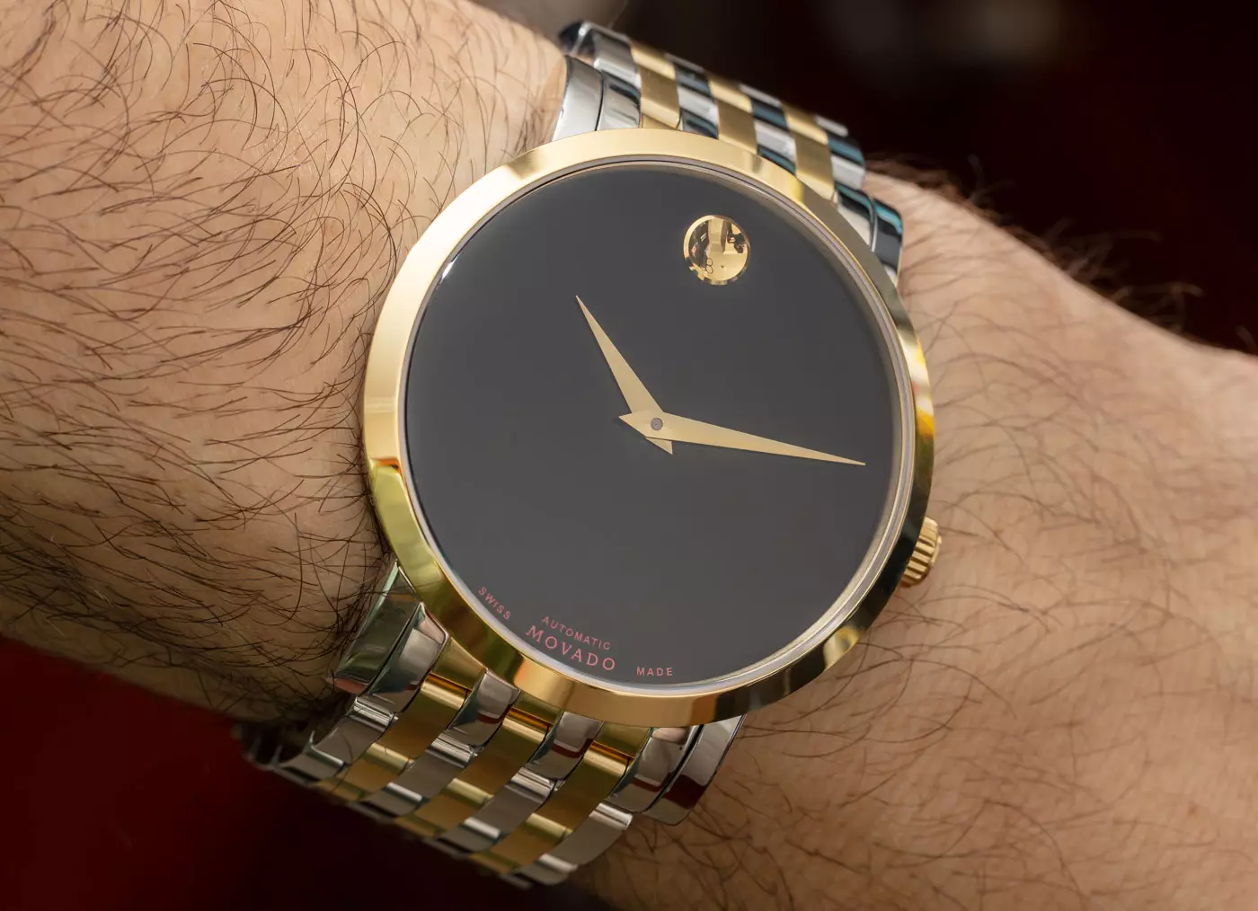 Агляд гадзіннікаў Movado Red Label Automatic 