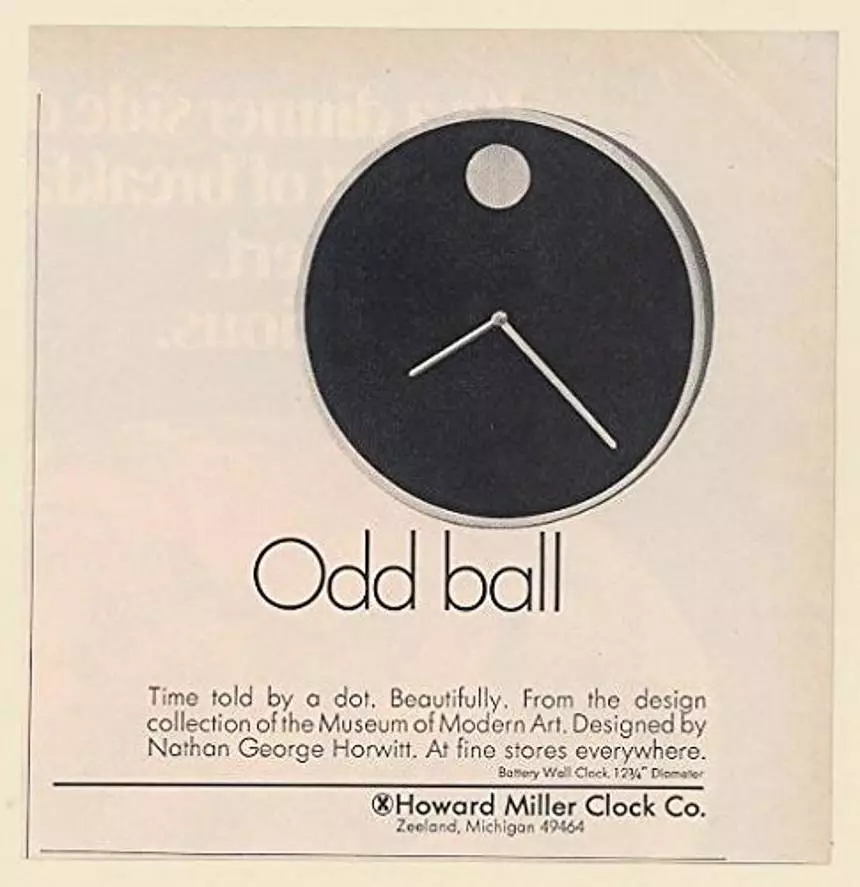 Herman-Miller-Musem-Dial-clock-advertentie