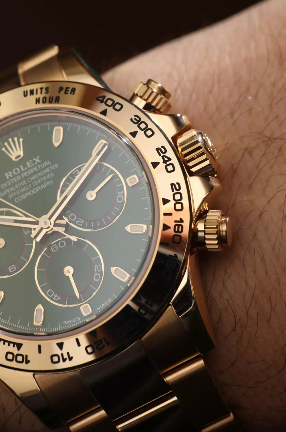 Rolex-Daytona-116508-ყვითელი-ოქროს-მწვანე-საათი-8