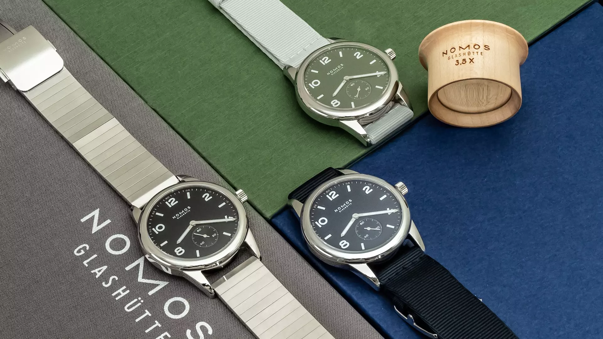 NOMOS ฉลองครบรอบ 175 ปีของการผลิตนาฬิกา Glashütte ด้วยนาฬิกา Automatic Clubs ใหม่หลากสีสันสามสาย 6007_1
