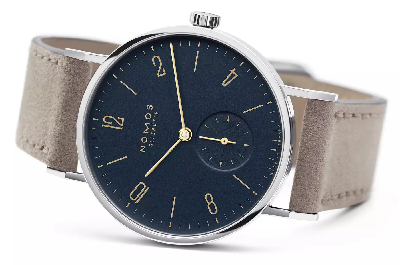 NOMOS Glashütte wprowadza różnorodność do Bauhausu wieczorowych zegarków z Tangente Midnight Blue, Orion Olive Gold i Ludwig Reference 201 6012_9