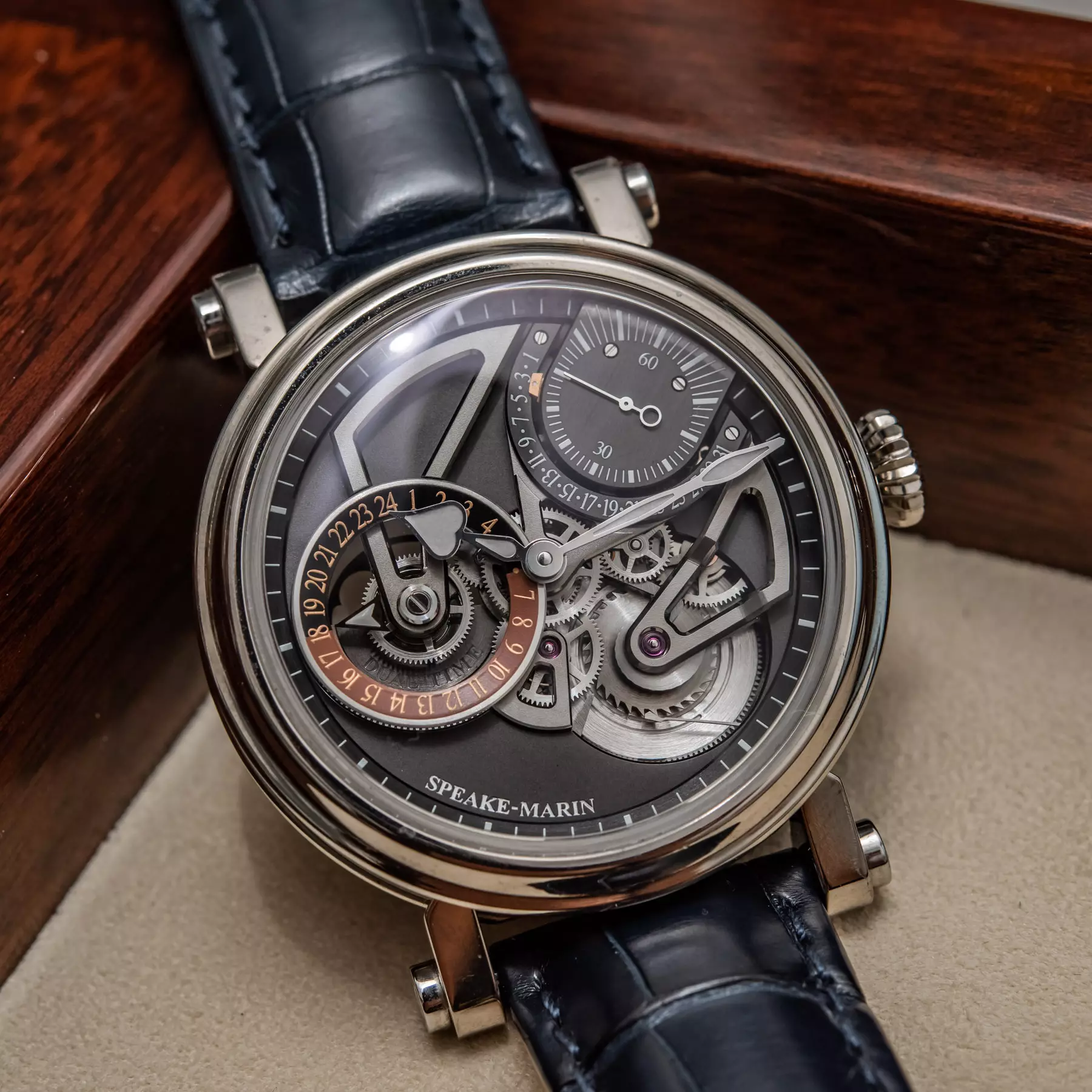 실습: Speake-Marin One&Two 오픈워크 듀얼 타임 시계 6087_1